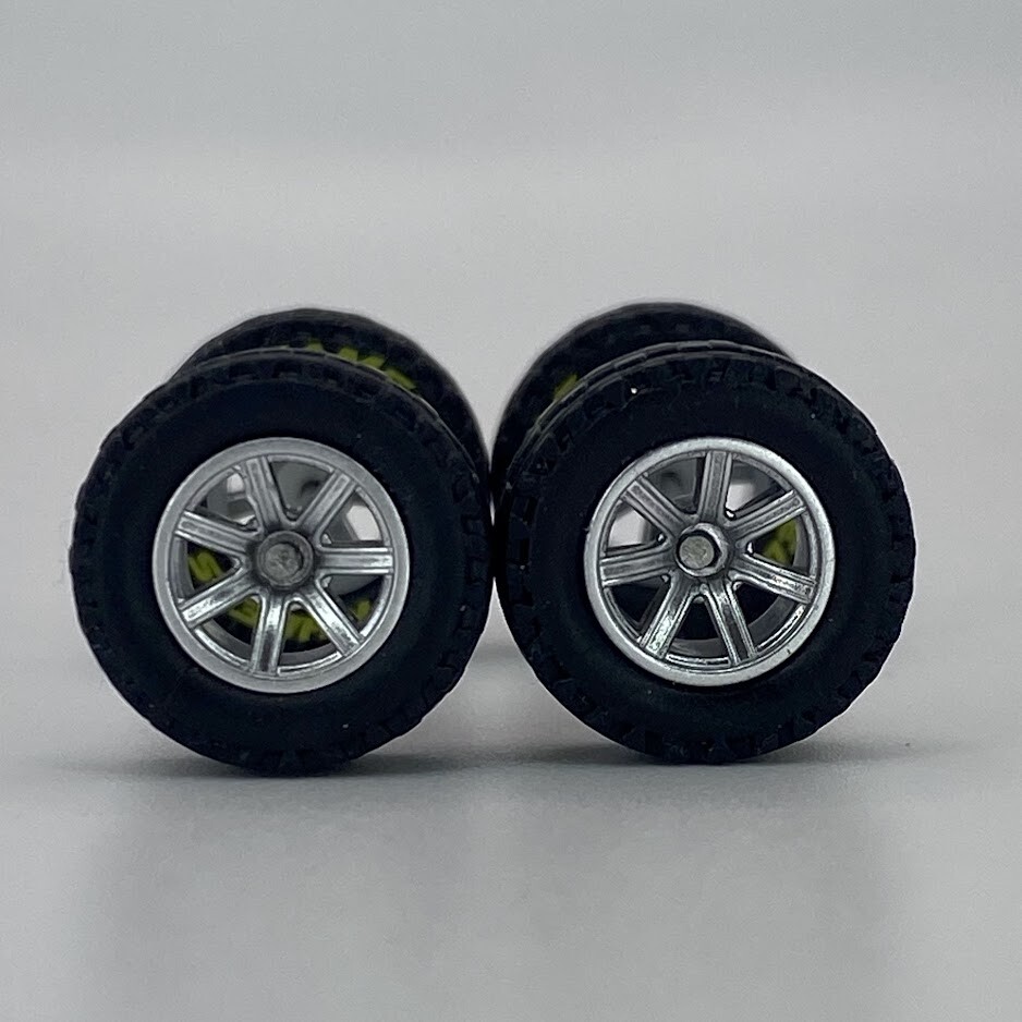 Blackwall 14mm - 4x4 Wheels - Real Riders Sets for 1/64 Scale for Hot ...