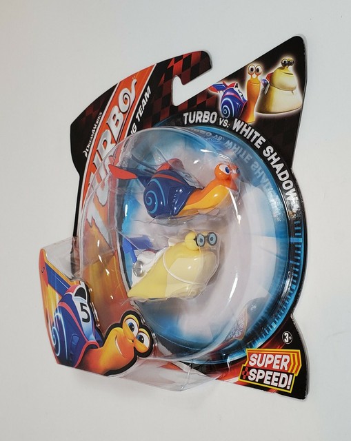 Dreamworks Turbo Racing Team 2 PK Shell Racers Turbo VS White Shadow ...