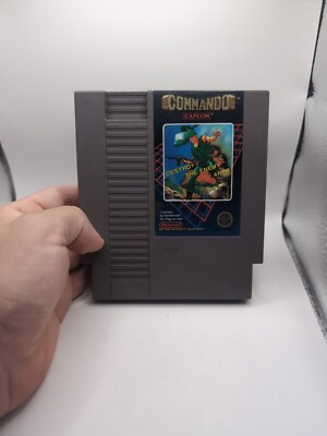 Commando Nintendo Entertainment System NES Authentic Tested | eBay