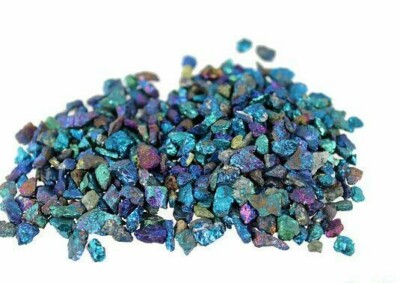 1/4 lb Rough Peacock Copper Chalcopyrite Crystals Natural Mineral ...