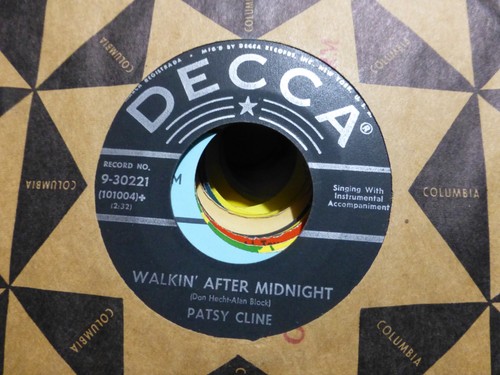 PATSY. CLINE WALKING AFTER MIDNIGHT & A POOR MAN'S ROSES. ORIGNAL 45 | eBay