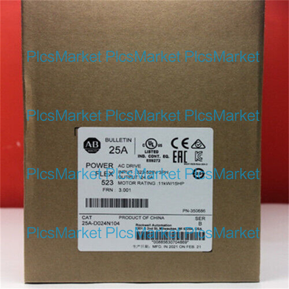 New Sealed AB 25A-D024N104 /B PowerFlex 523 AC Drive 11kW 15Hp via DHL/UPS/FdEx | eBay