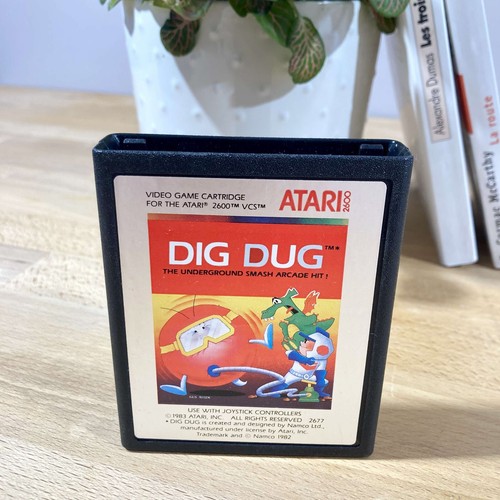 Dig Dug pour Atari 2600 – Cartouche seule, jeu rétro culte de 1983 | eBay
