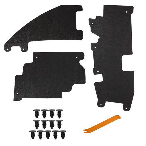 3PCS Radiator Grille Air Deflector Set For 09-14 Ford F150 & Raptor w ...