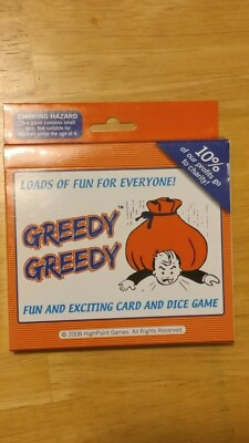 Greedy Greedy card and dice game BRAND NEW | eBay