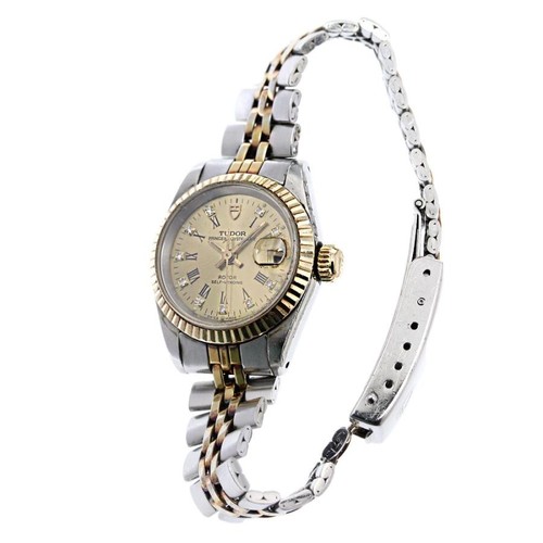 TUDOR 92413 Princess Oysterdate YG Bezel cal.2671 Automatic Ladies | eBay