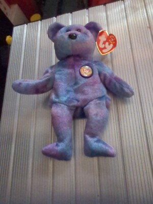 TY Beanie Baby - 2001 Clubby IV the Bear (8.5 inch) - MWMT | eBay