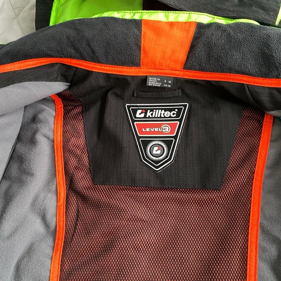 Killtec Level 3 Winter Ski Snowboard Jacket Mens Medium Waterproof ...