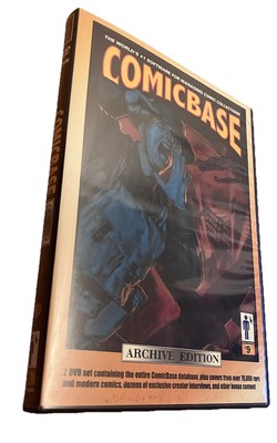 ComicBase Volume #9 9 2 DVD Set Archive Edition Collector Software Free ...