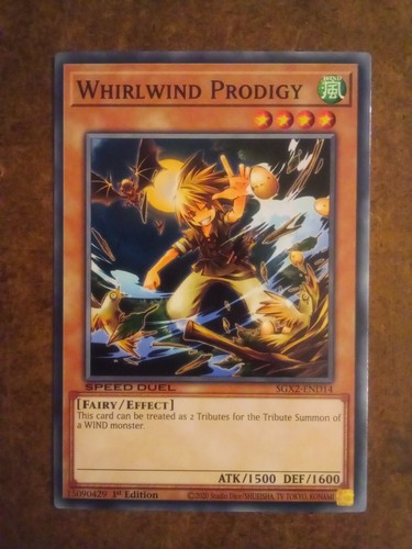 Whirlwind Prodigy SGX2-END14 Yugioh Card | eBay