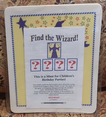Find the Wizard - Wild Magic - OOP - Harry Potter Theme | eBay