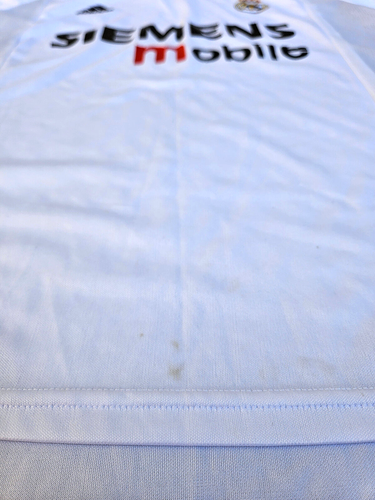 Adidas Real Madrid 2003-04 Siemens Mobile Soccer Football Jersey Shirt ...