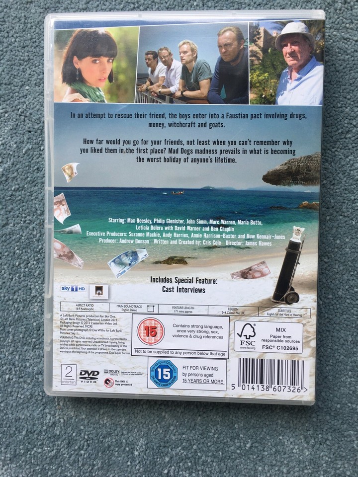 Mad Dogs - Series 2 - Complete (DVD, 2012) 5014138607326 | eBay UK
