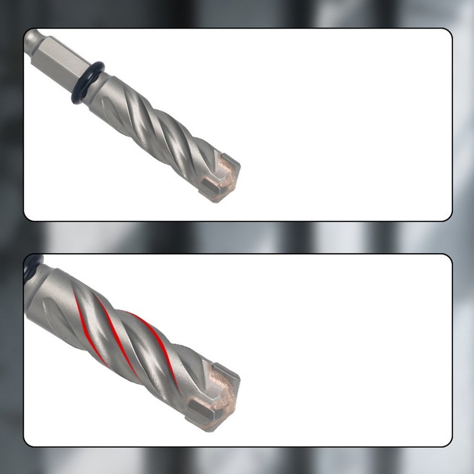 Quick Change Carbide Drill Bit for Concrete Split Type with Limiting ...