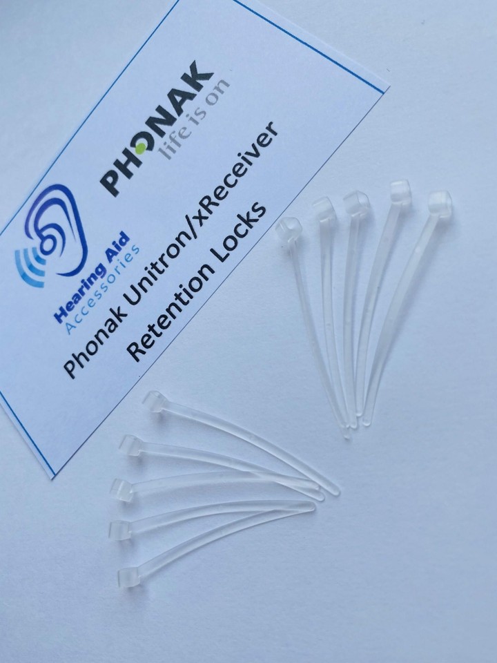 Phonak Retention Locks for xReceiver/Unitron Hearing Aids | eBay