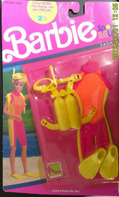 Vintage 1990 Barbie Sporting Life Fashions Scuba Playset | eBay