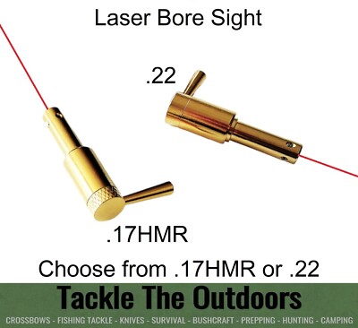 Laser Bore Sighter .17 HMR Or .22 Bore Sight Small Calibre Pistol ...