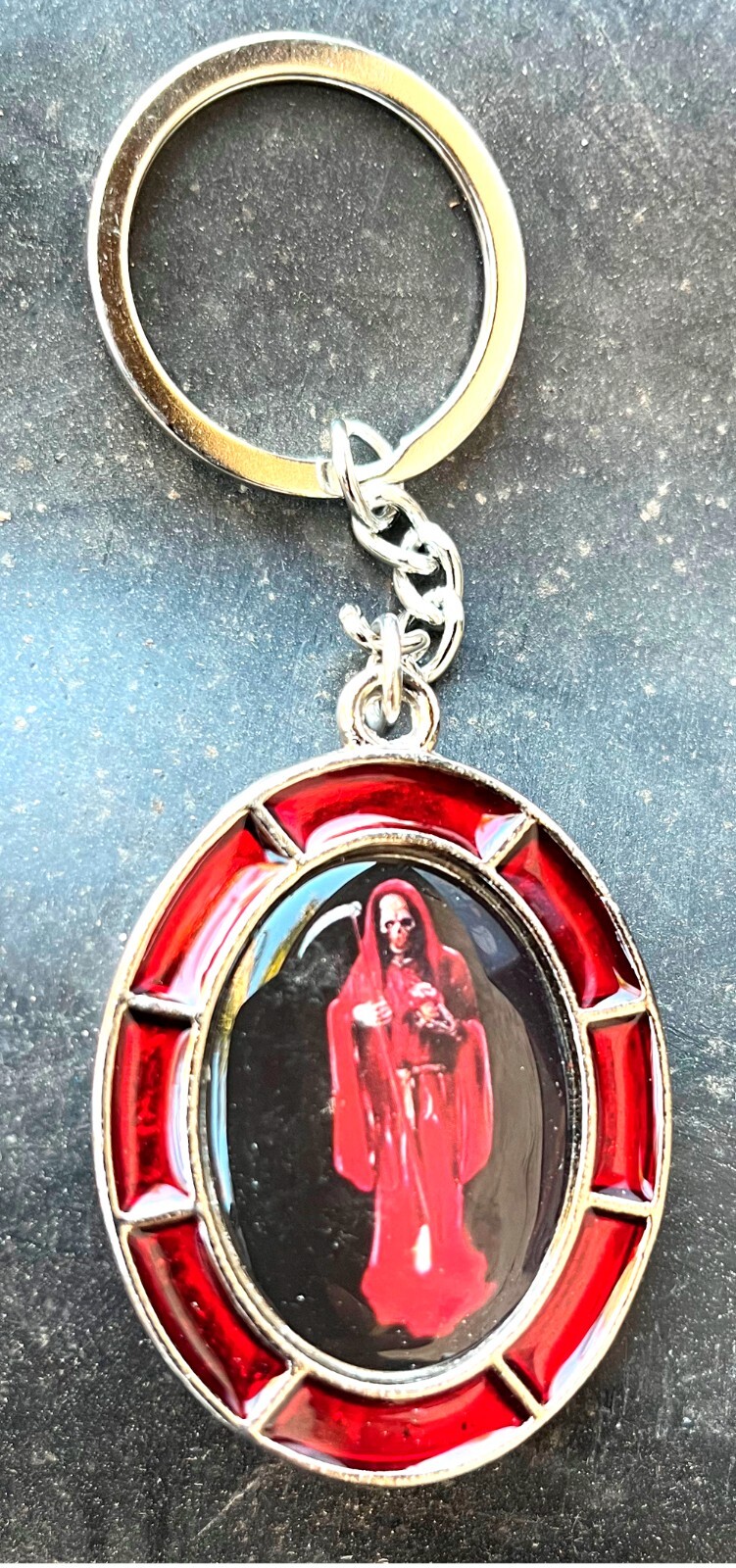 Santa Muerte Keychain / 2 Llaveros de la Santa Muerte (FREE Bracelet ...