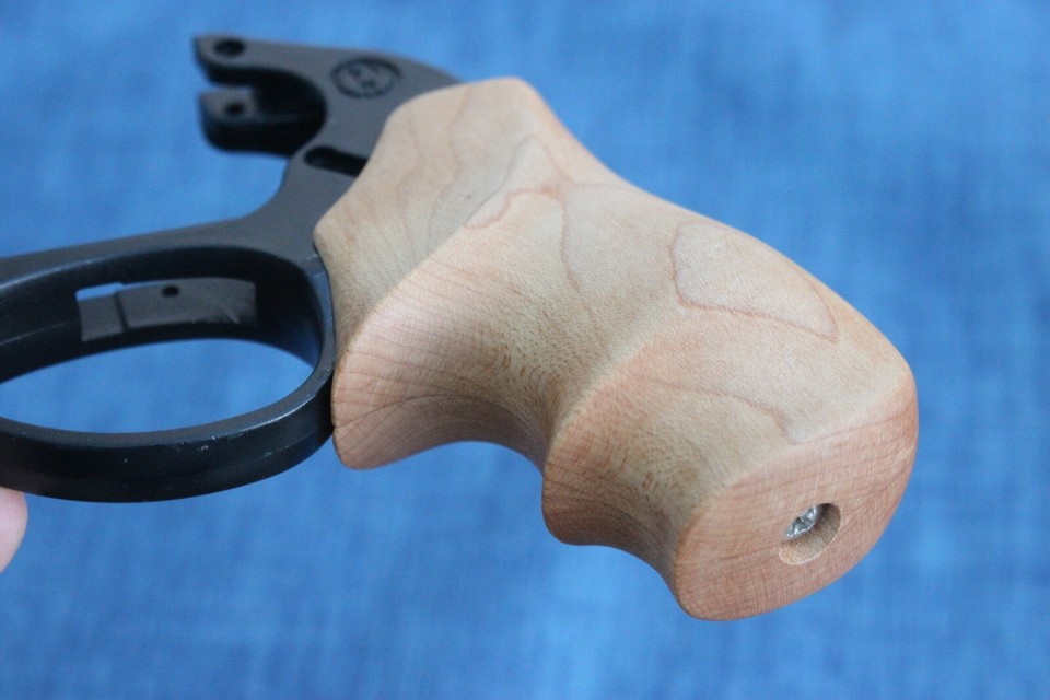 CUSTOM RUGER LCR GRIPS, LCR X MAPLE WOOD PALM SWELL VITOONMAKERS ** OIL ...