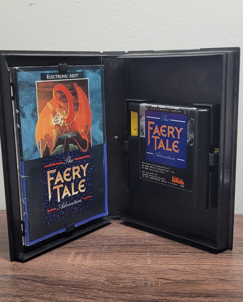 Faery Tale Adventure (Sega Genesis, 1991) Complete W/ Manual & Case ...