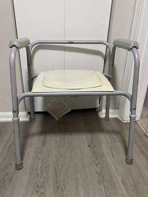 Drive Medical Bedside Commode Chair. No Bucket 822383102214| eBay