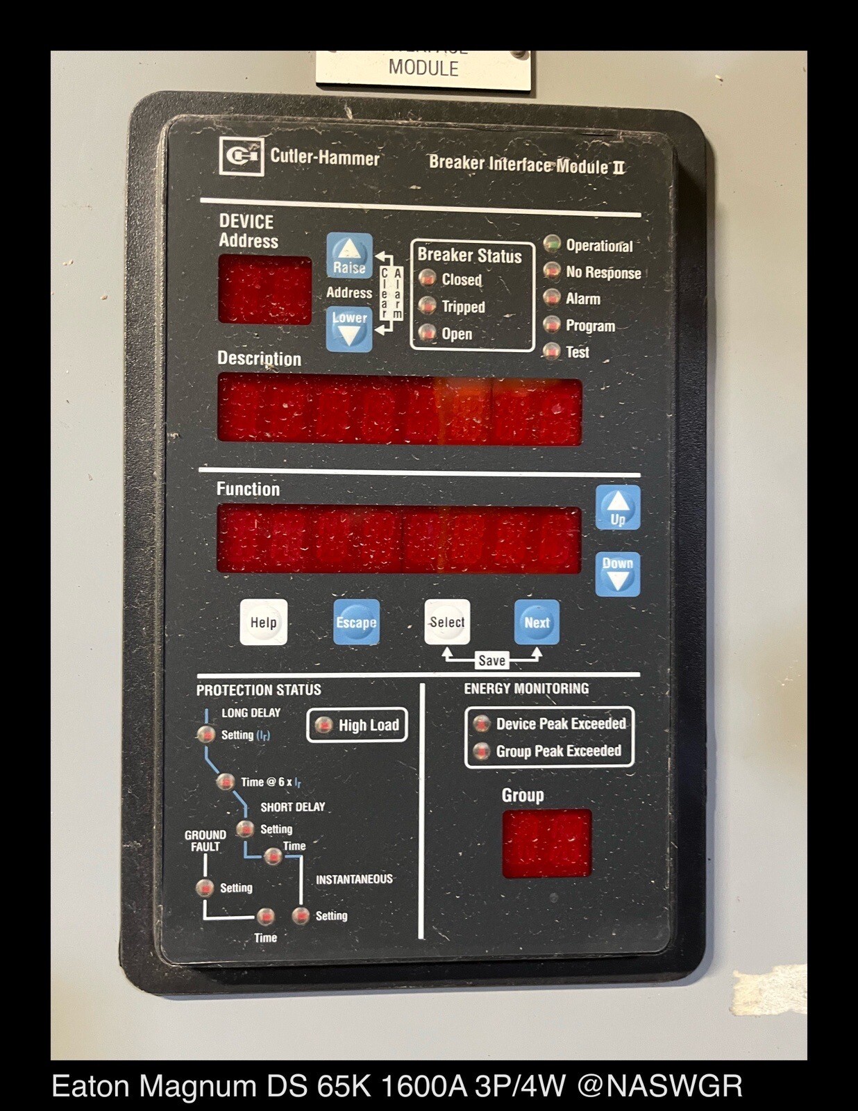 Eaton Magnum DS Switchgear 1600A 3P/4W N1 3-Sections, Includes Breakers ...
