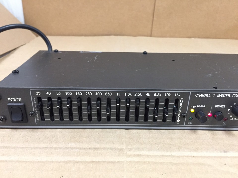 Rane ME 15 Graphic Equalizer EQ 2 Channel Power On | eBay