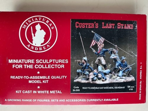 Andrea Miniatures Custer´s Last Stand - 54mm / 1/32 (S4-S05) - THIS IS ...