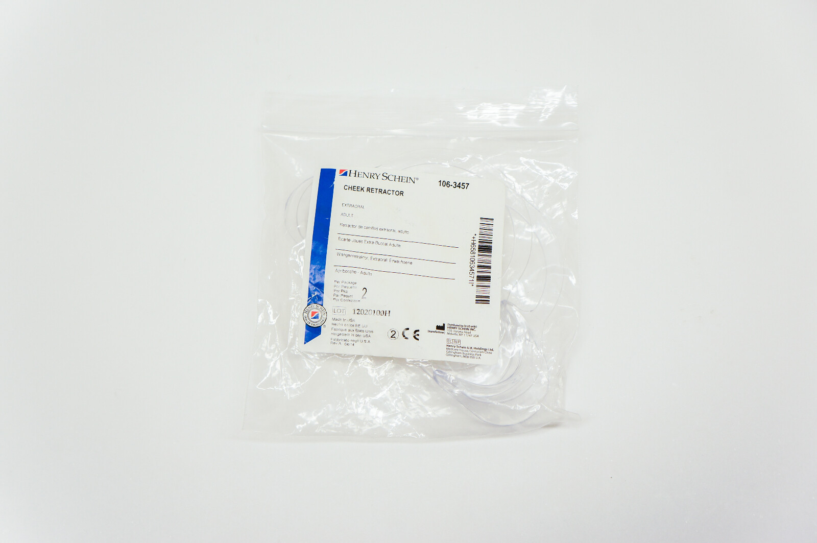 Henry Schein 106-3457 Cheek Retractor - Pack of 2 | eBay Australia