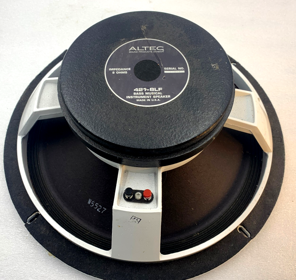Altec Lansing 421-8LF 8 Ohm woofer-Original Cone | eBay