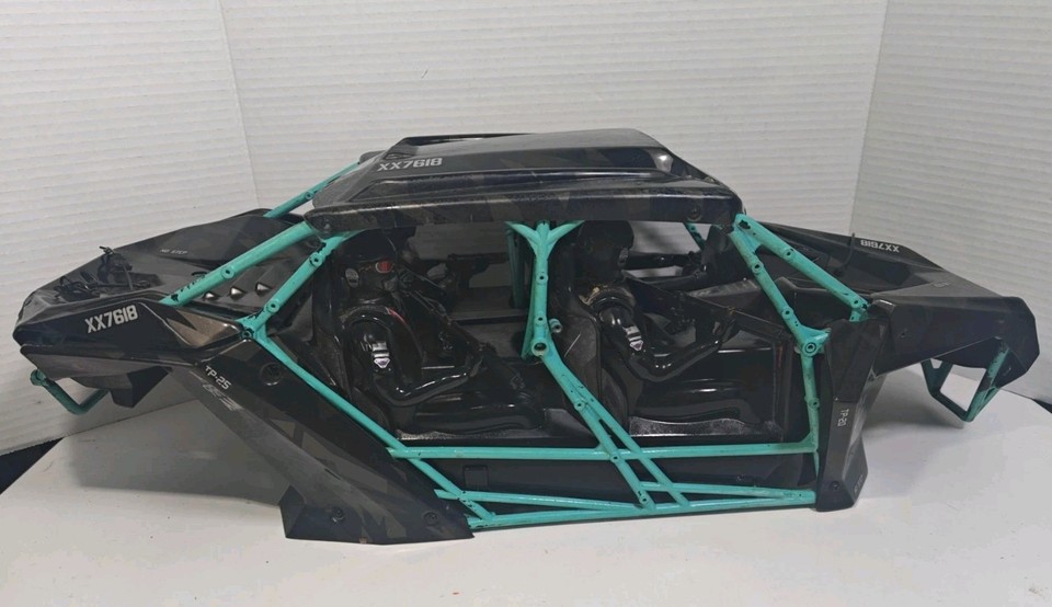Arrma Fireteam 6s BLX Black Painted Body Shell with Body Clip Roll Cage ...