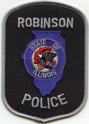 ROBINSON ILLINOIS IL State Outline POLICE PATCH | eBay