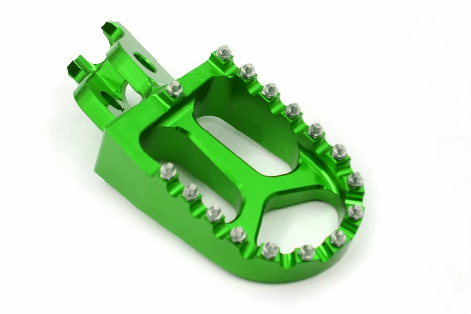 KKE MX Footpegs For KAWASAKI KX250F 2006-2021 KX450F 2007-2021 Foot ...