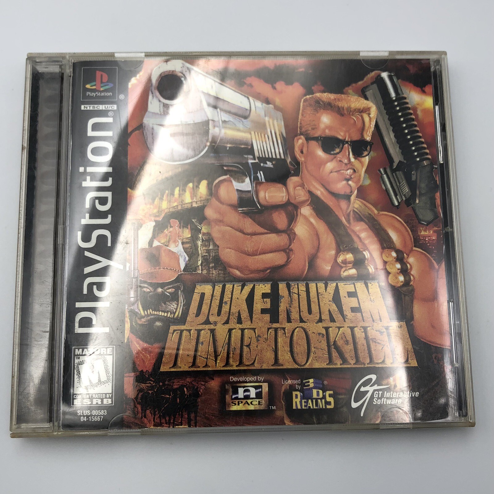 Duke Nukem: Time to Kill PS1 Sony PlayStation 1, 1998 - Tested VGC ...