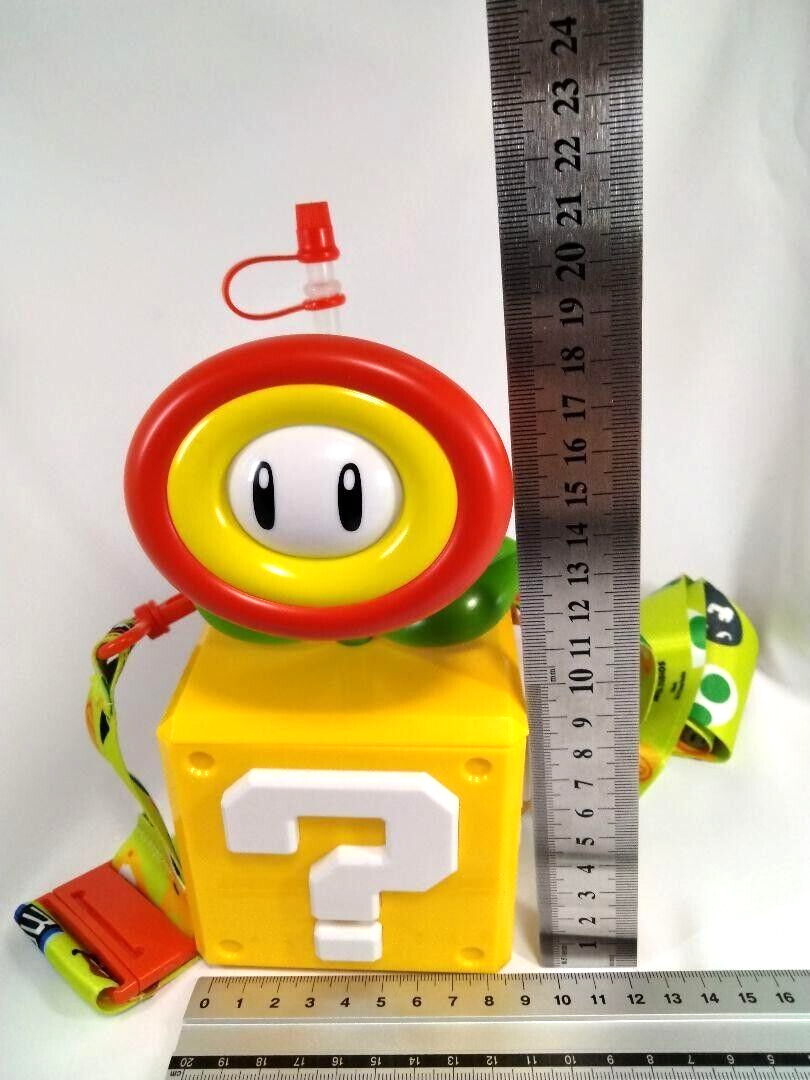 USJ Fire Flower Drink Bottle Figure Super Nintendo World Super Mario ...