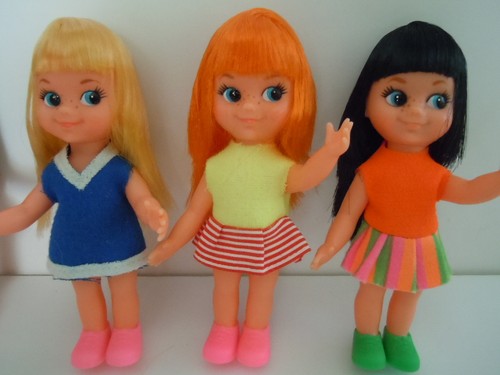1970'S CHIKA / CHIKO CHAN SHIBA DOLLS ERA / MY-TOY CO. TINY TERRY CLONE ...