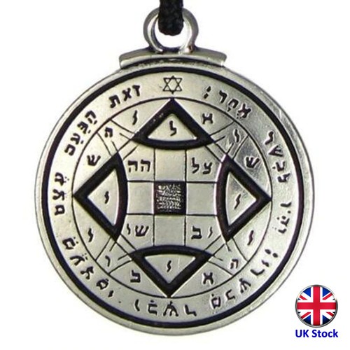 Talisman for Good Luck Key of Solomon Pentacle Seal Necklace | eBay UK