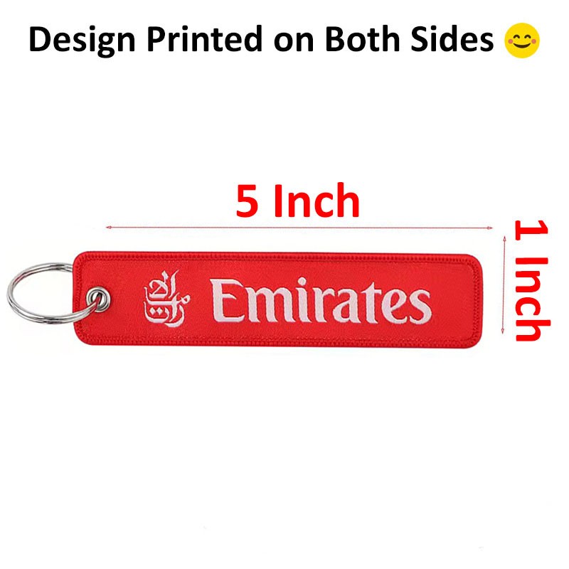 Emirates Airlines First Class Aviation A380 Car Keychain Travel Luggage ...