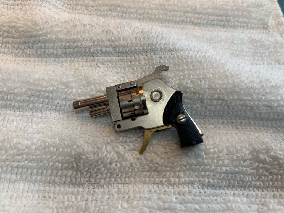 Vintage Xythos miniature 2mm pinfire revlover made in Austria | eBay