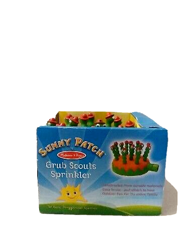 Melissa & Doug Sunny Patch Grub Scouts Sprinkler Kids Summer Water Fun ...