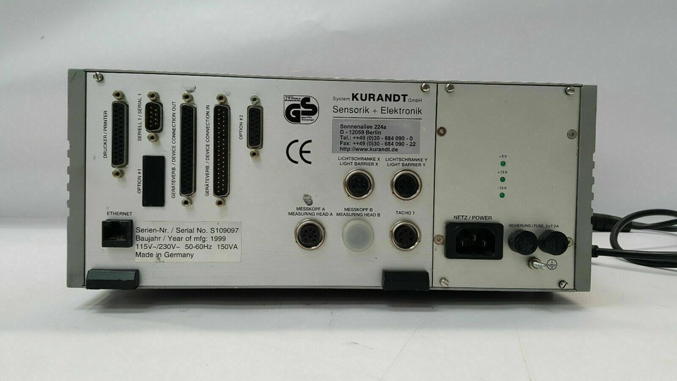 CLNK 100 KURANDT GmbH Compact Glue Line Detector controller bobst cold ...