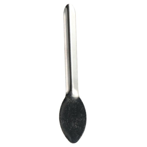 10pcs Silver Powder Spoon 7cm Sampling Spoon Medicine Spoon Lab ...
