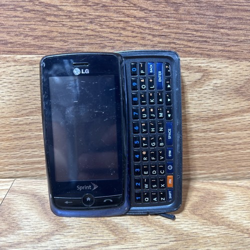 LG Rumor Touch LN510 Blue / Black (Sprint ) Slider Cell Phone Rare ...