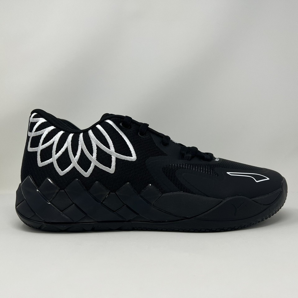 PUMA MB1 MB.01 Lo Low Team Color Black White LaMelo Ball Men's Size 13 ...