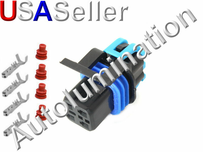 Delphi Metri-Pack 150 Series Sealed 4 Way Connector 12160482 O2 Sensor ...