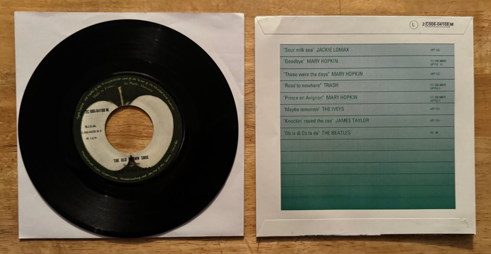 45 7" FRENCH SP THE BEATLES THE BALLAD OF JOHN AND YOKO APPLE 04108 | eBay