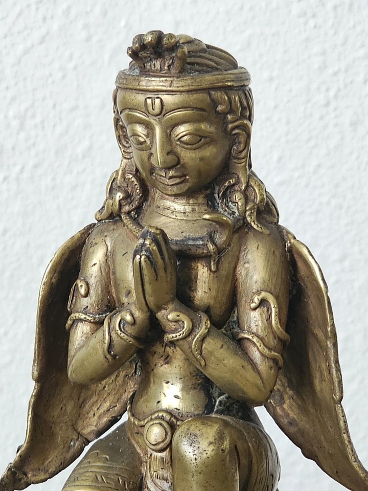 Vintage Garuda Copper Alloy Figure 6"x3.5" | eBay