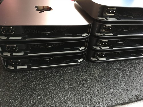 Lot of 7 Apple Mac Mini A1993 2018 Housing Case +PSU | eBay