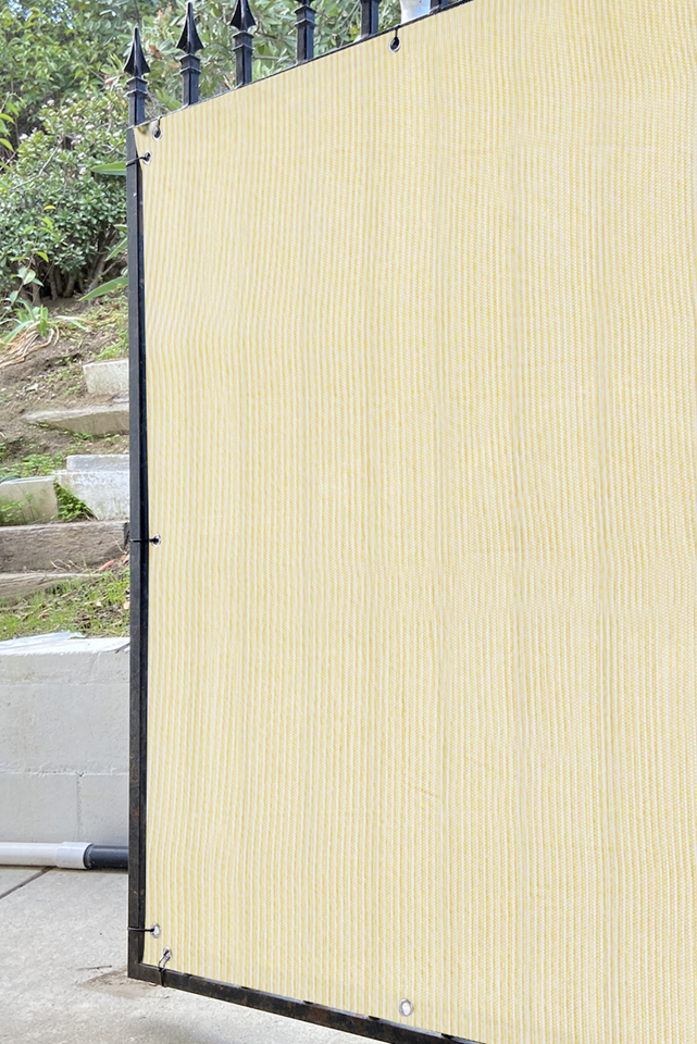 Gate Privacy Screen Gate Cover Door Barrier Gate Screen with Grommets ...