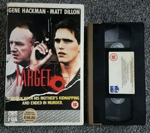 TARGET (VHS) BIG BOX - 1985 - Matt Dillon + Gene Hackman + Gayle ...